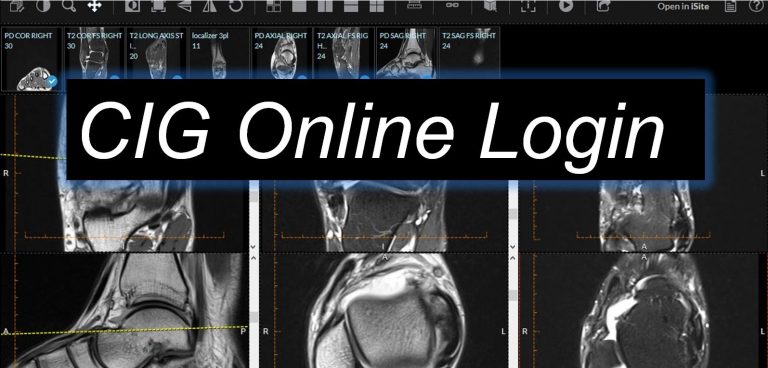 CIG Online Login - Canberra Imaging Group
