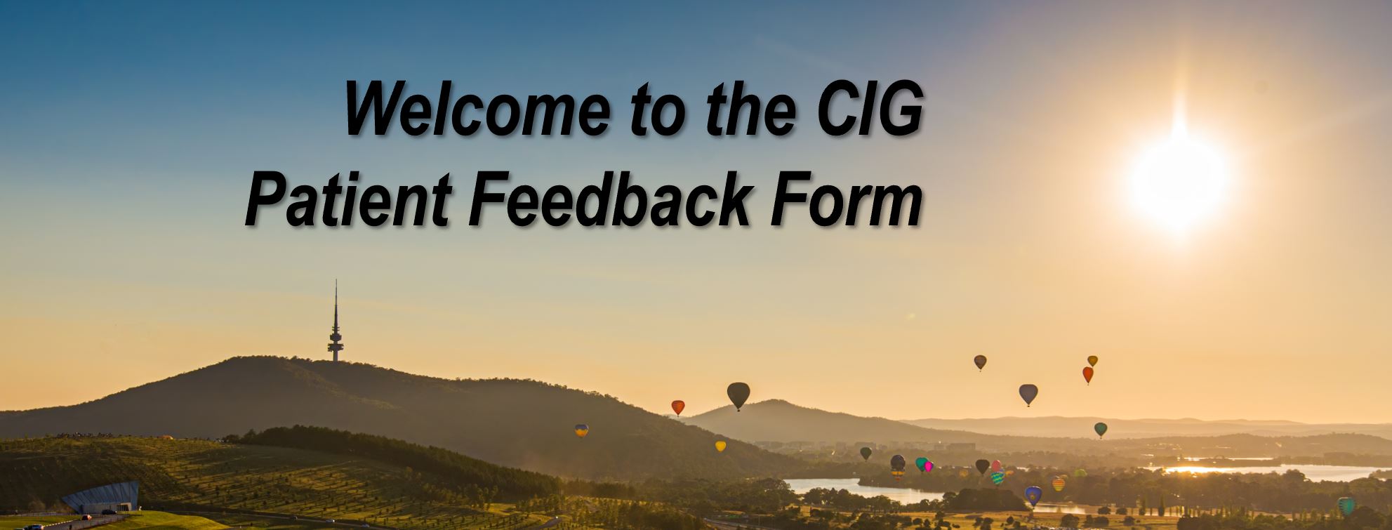 FeedbackForm - Canberra Imaging Group
